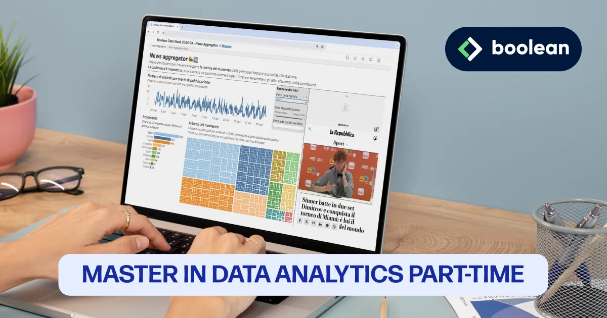Master Data Analytics Part-Time Online | Diventa data analyst